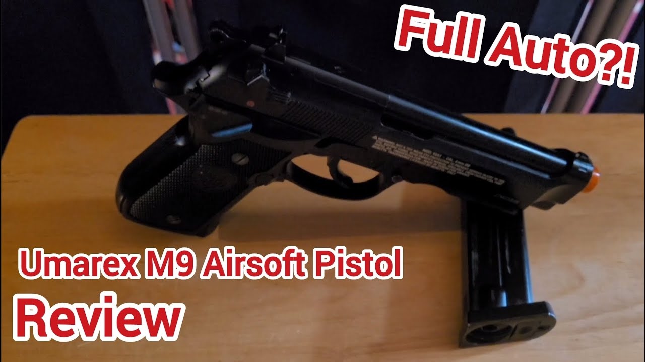 Umarex M9 Airsoft Pistol Review - YouTube