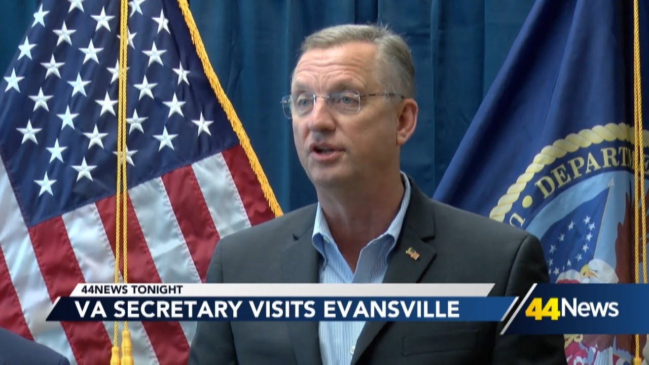 VA Secretary Collins visits Evansville and engages with veterans - YouTube