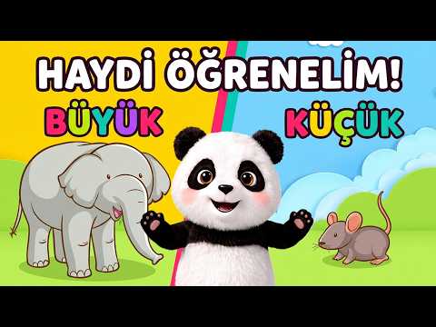 Büyük mü Küçük mü? Hayvanları Öğreniyoruz | Eğitici Çocuk Videosu 🐘🐭