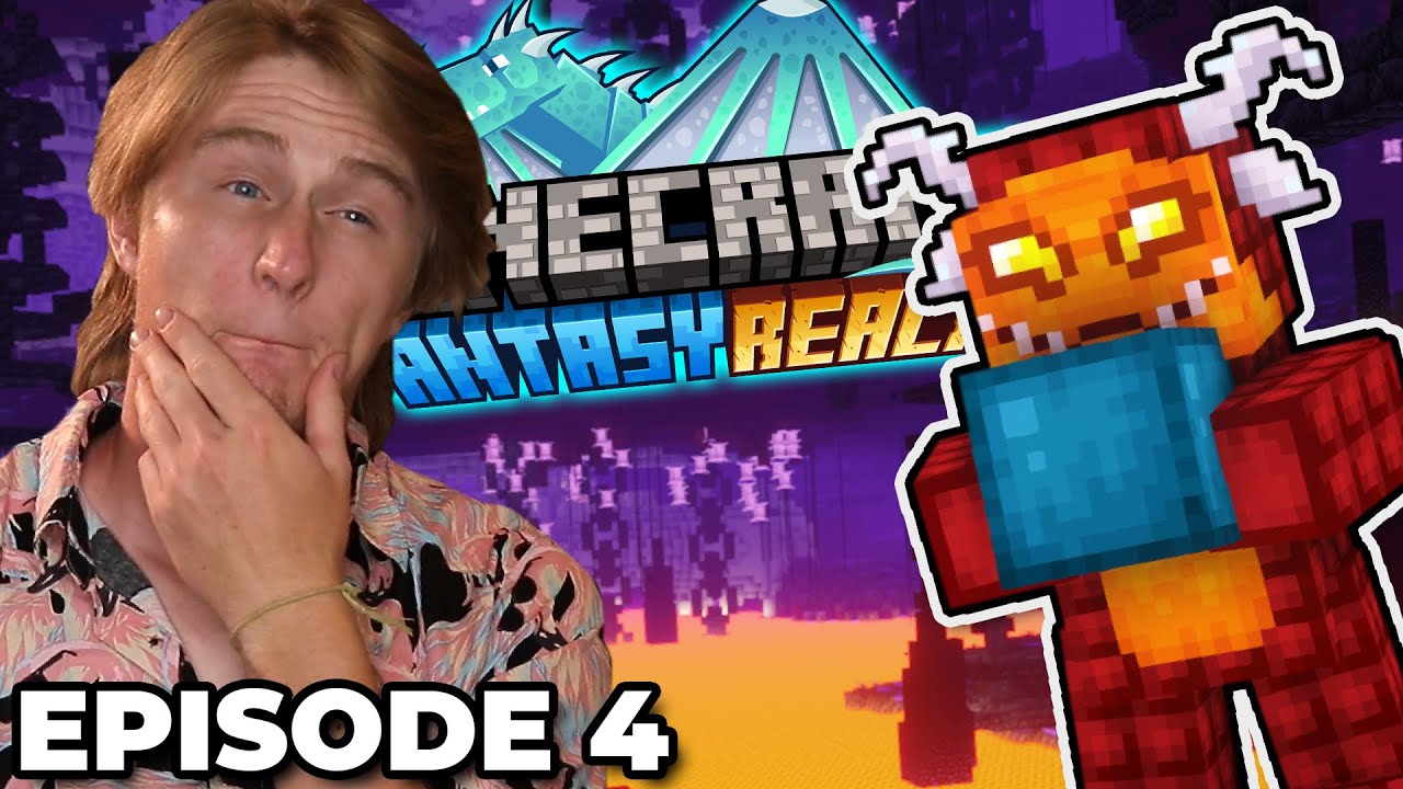 FANTASY REALM MINECRAFT Ep 4 | The Nether - YouTube