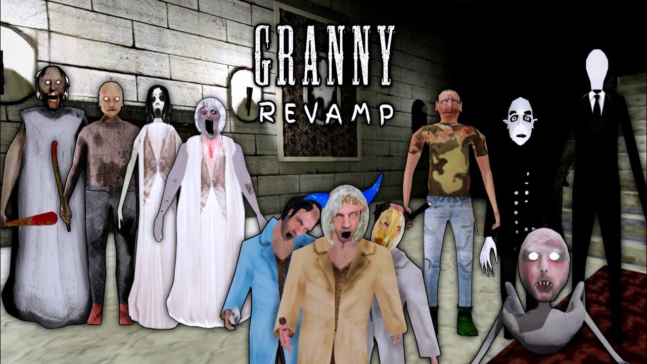 Granny New Update All 11 Environments Vs Actual Games | Granny Revamp ...