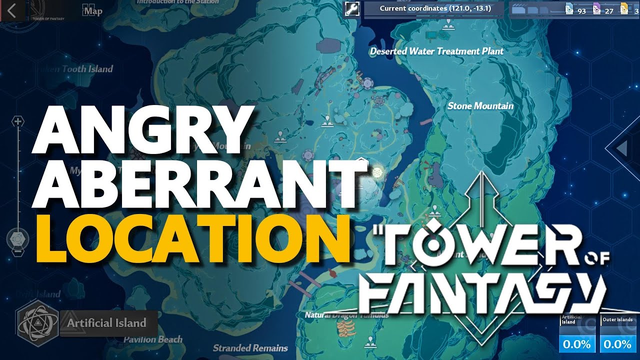 Angry Aberrant Tower of Fantasy Location - YouTube