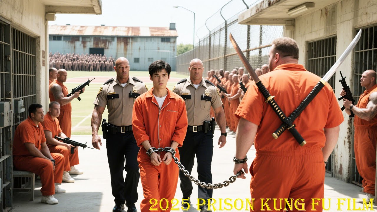 2025 prison kung fu film: Prison bully bullies a newbie—unaware he’s a ...