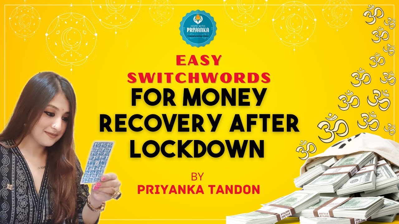 Easy Switchwords For Money Recovery After Lockdown - YouTube
