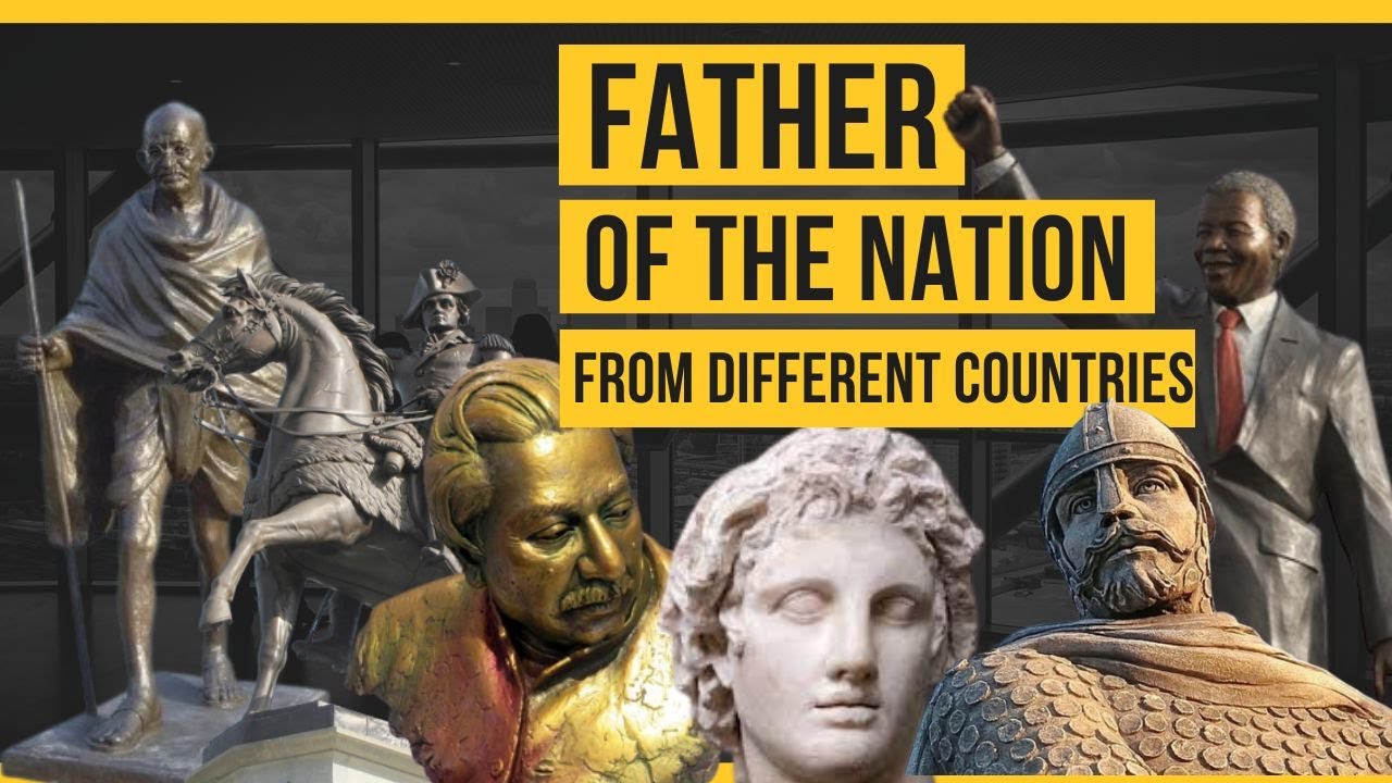 Father Of The Nation From Different Countries || Father country in the ...