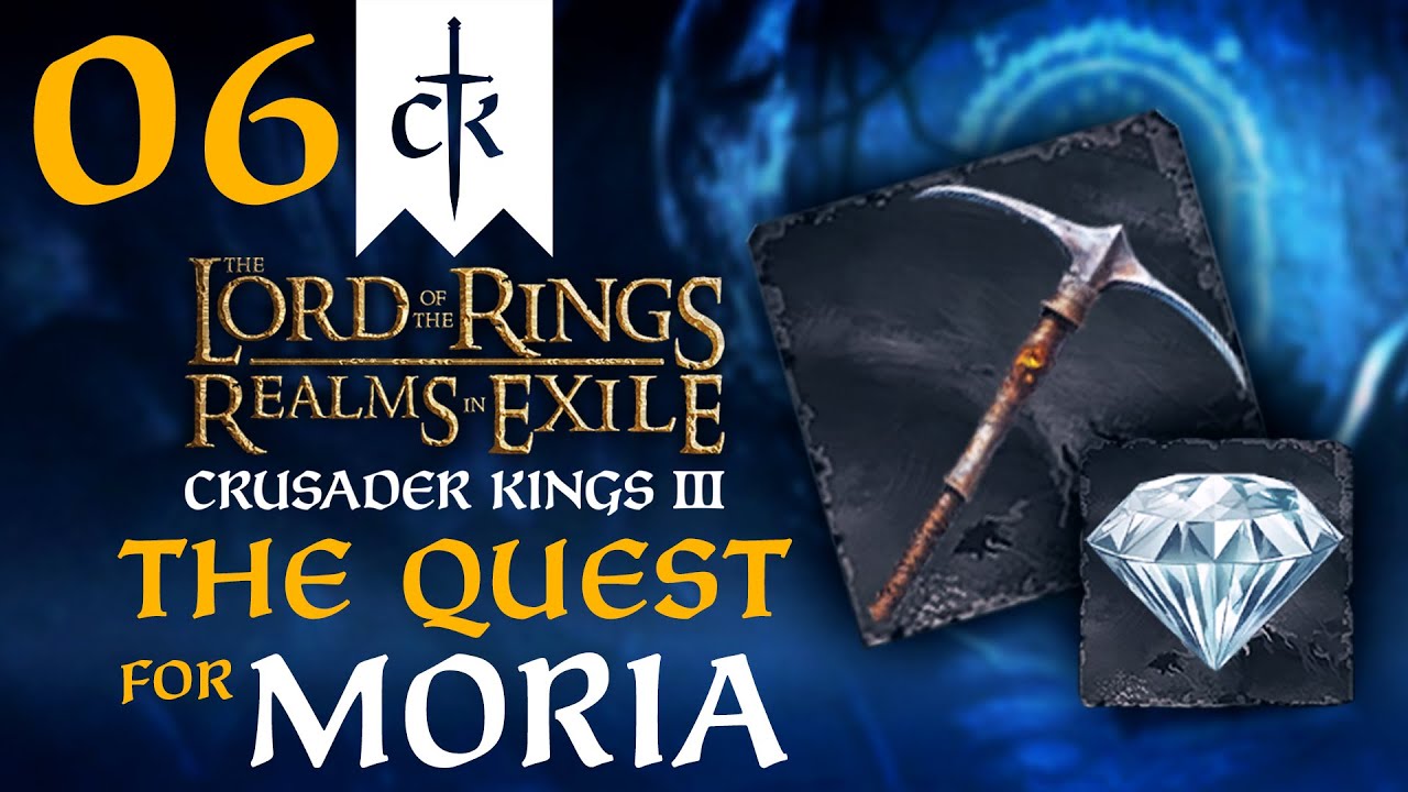 THE GREAT MINES OF MITHRIL! Crusader Kings 3 - Realms In Exile LOTR Mod ...