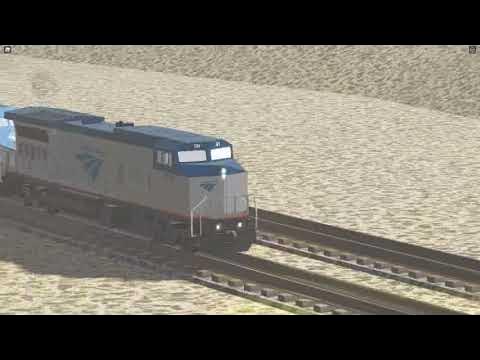 Amtrak Southwest Chief with a Amtrak P32-8BWH Leader - YouTube