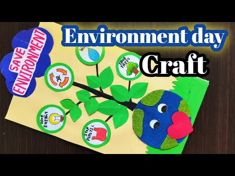 Environment Day Craft|Environment Day Activity|Environment day craft ...