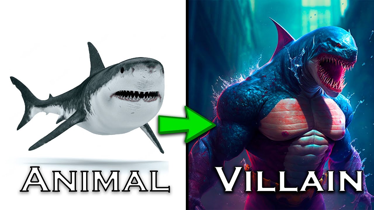 Turning Animals into SUPER Villains - YouTube