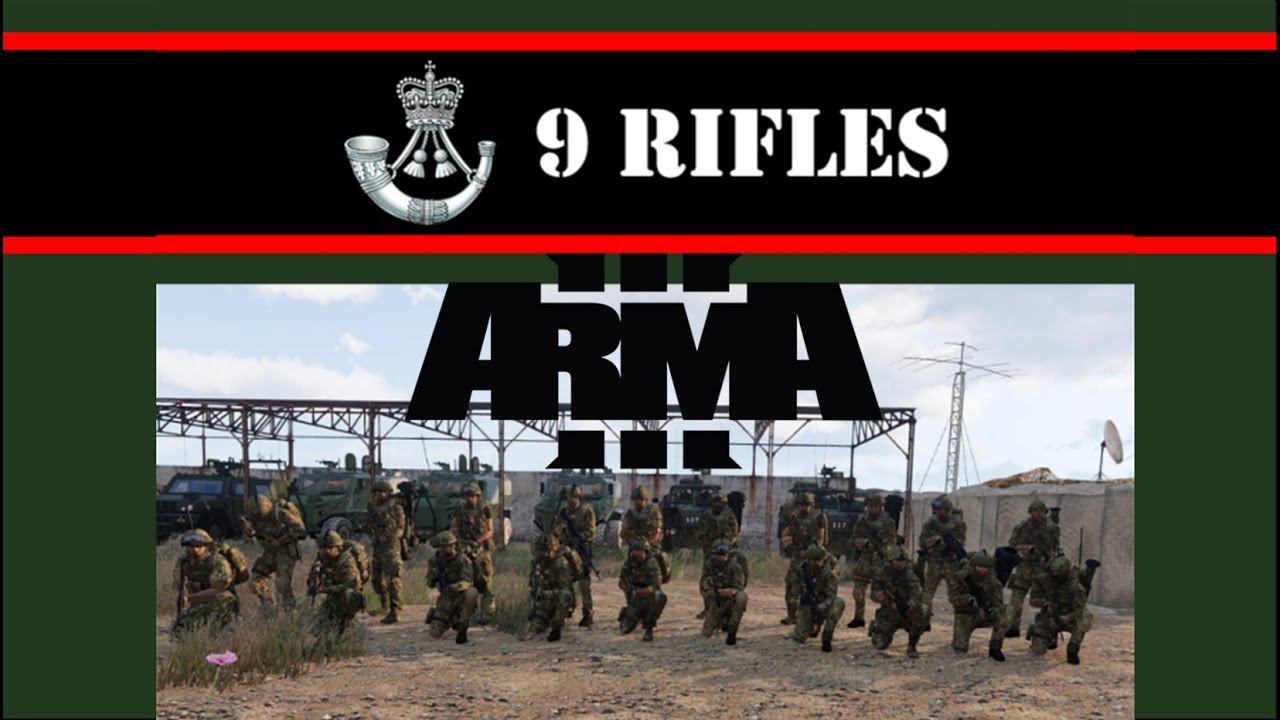 [ARMA 3] 9 Rifles - Night time chaos - YouTube