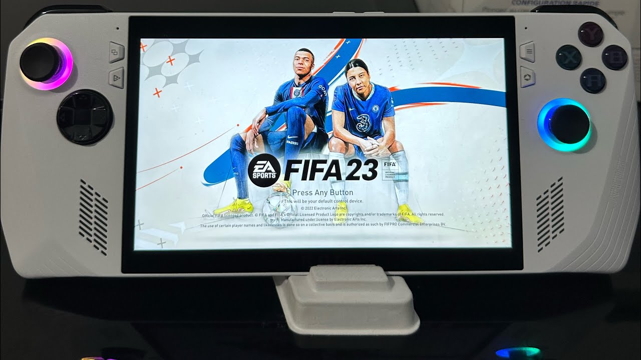 ROG ALLY | FIFA 23l Ultra And High Settings at 1080p And 720p - YouTube