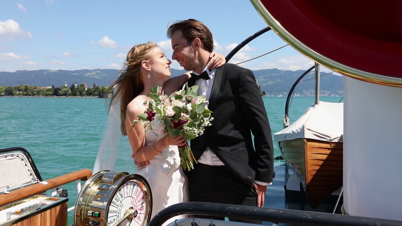 Hochzeitsvideo am Bodensee | Denise & Sebastian - YouTube