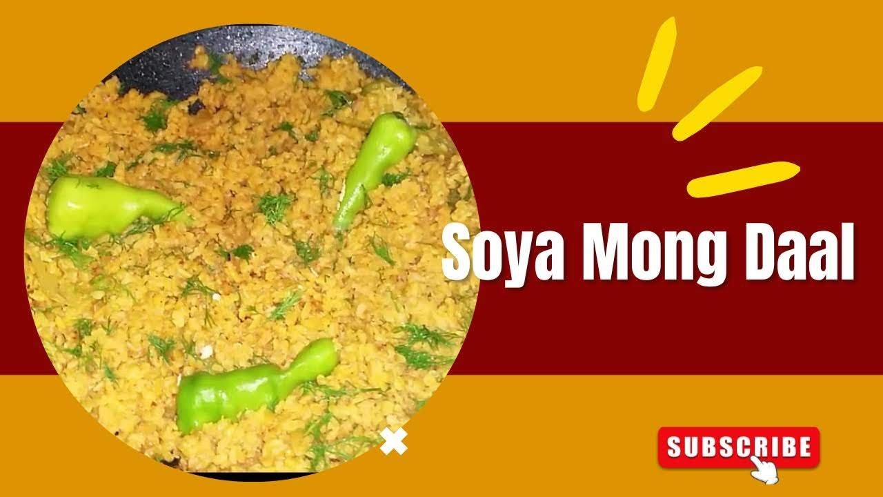 Soya Mong Daal | Yellow lentil With Dill Leaves Recipe ...