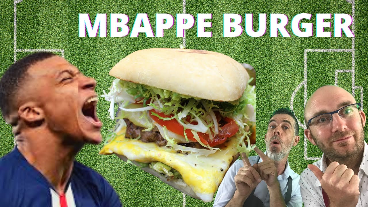 LE BURGER PREFERE DE KYLIAN MBAPPE 🏆 |Que mange Kylian Mbappe - recette ...