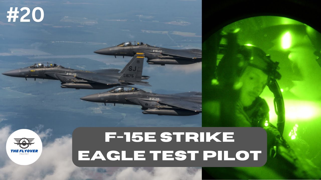 #20 - Col Joshua "Hustler" Egan (F-15E Strike Eagle Test Pilot) - YouTube