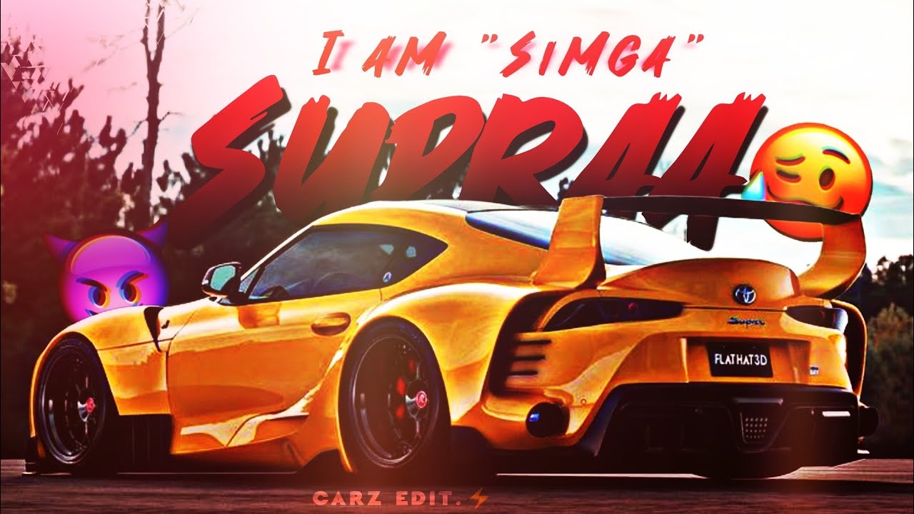 MK5 SUPRA ।😈😈 simga rule best supra whatsapp status 🔥।CARZ EDIT⚡।#4k # ...