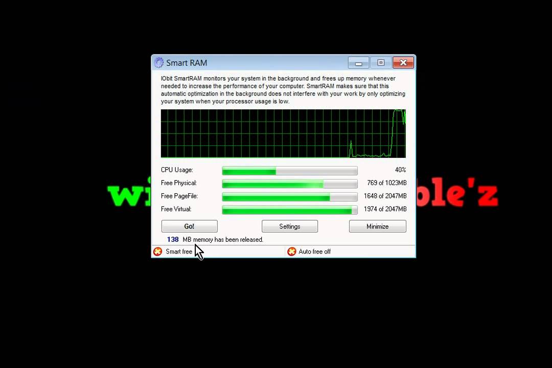 Smart Ram Cleaner v 2 0 5 12 portable - YouTube