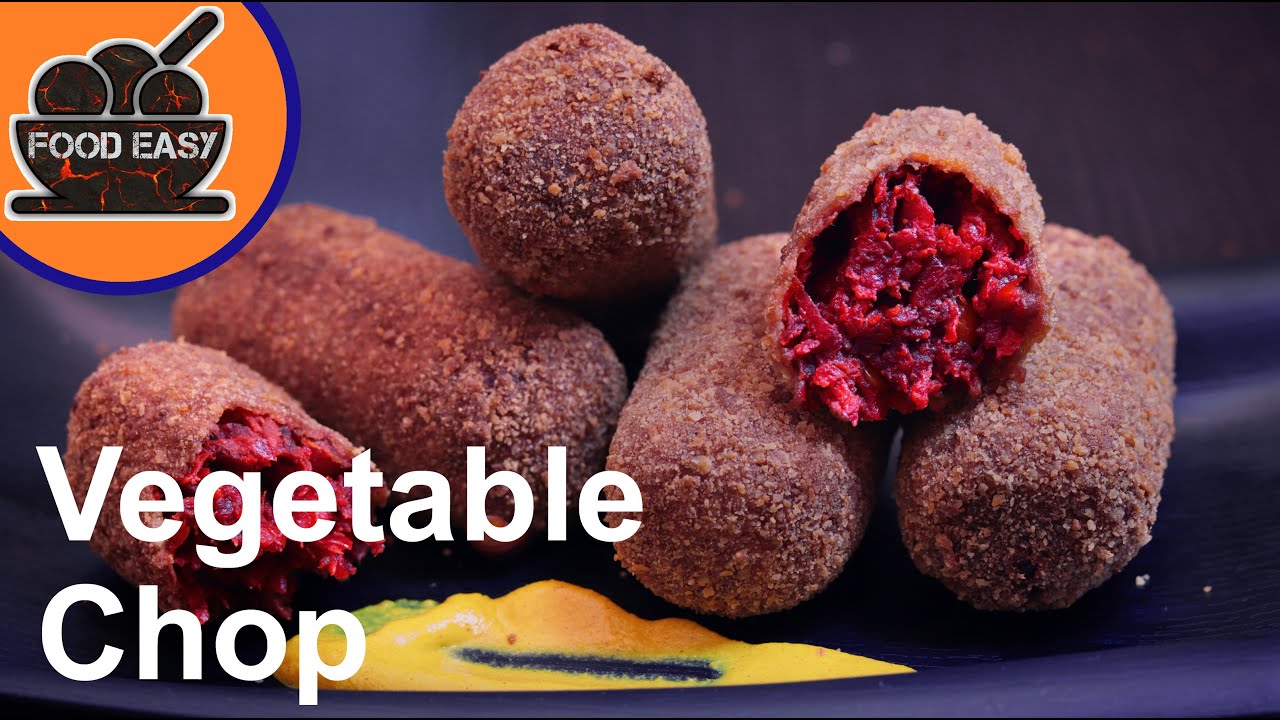 Vegetable Chop Bengali Recipe | Kolkata Vegetable Cutlet Bengali Recipe ...