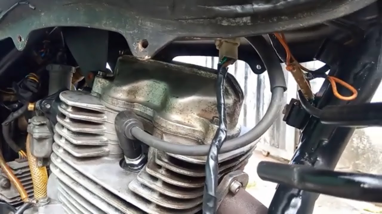 Radiador de oleo na Dafra Kansas 200cc - YouTube