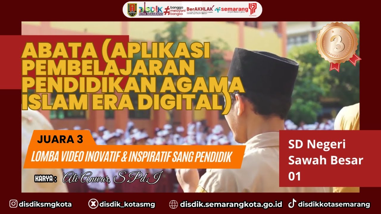 ABATA (Aplikasi Pembelajaran Pendidikan Agama Islam Era Digital) - YouTube