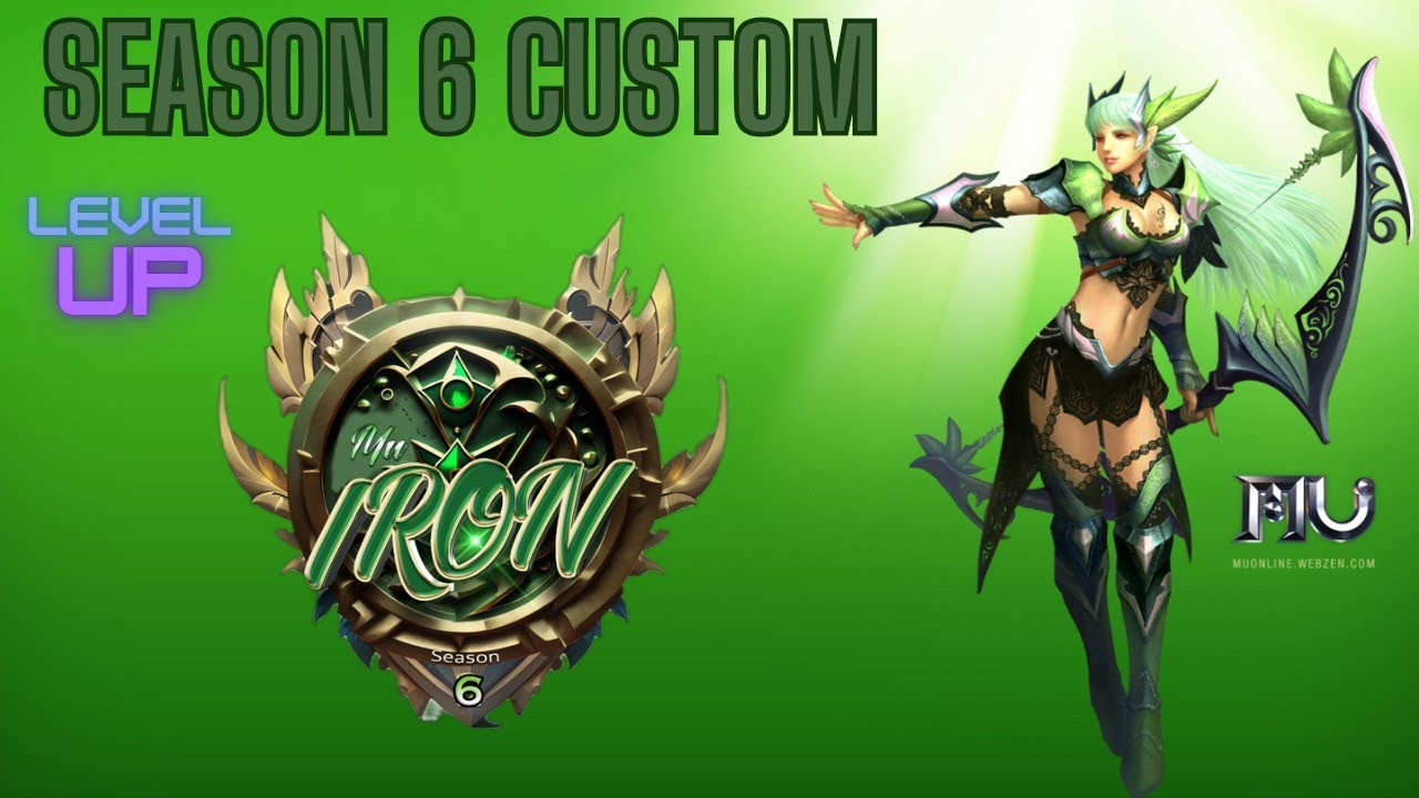 MuIron Season 6 Custom - A Melhor Experiência de Mu Online! - YouTube