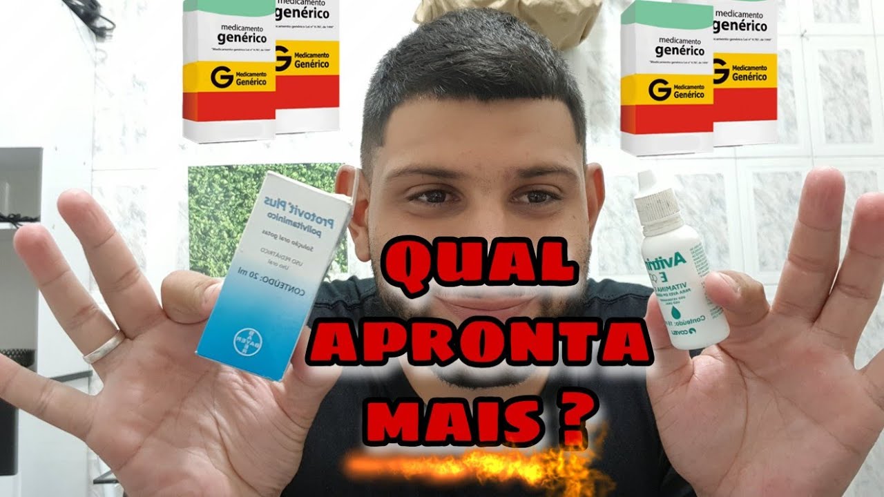 Protovit plus × avitrin E qual é o melhor pra aprontar ! - YouTube