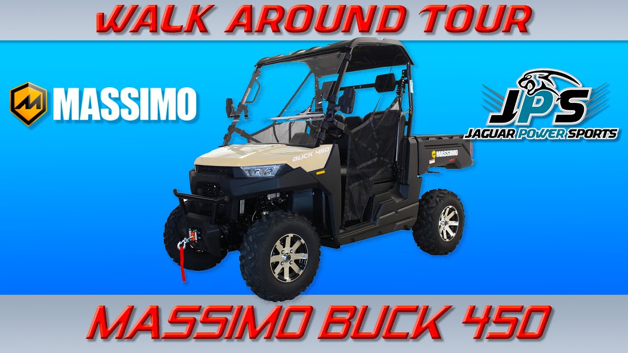 This Crazy Massimo Buck 450 UTV Can Go Anywhere! Take a Look at the ...