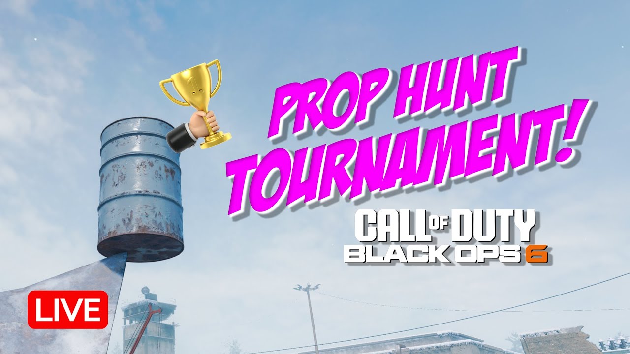 World's 1st Prop Hunt Tournament In Black Ops 6! | Call Of Duty: Black ...