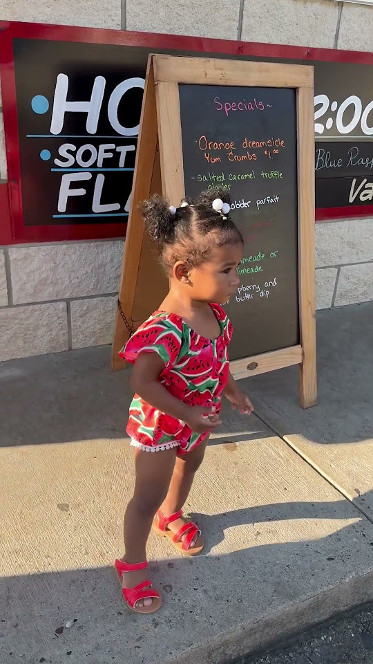 Baby girl loving the sun #Joa #summertime #familyvlog - YouTube