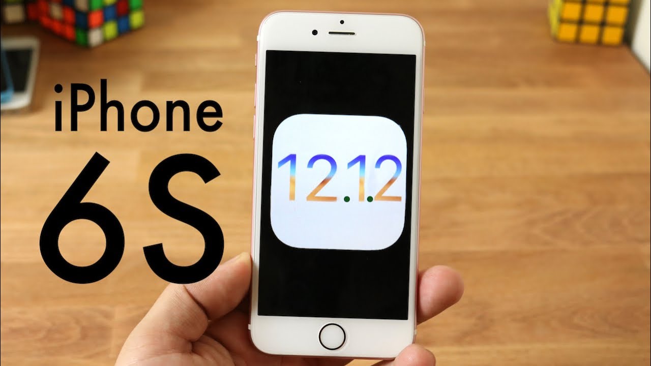 iOS 12.1.2 OFFICIAL On iPHONE 6S! (Review) - YouTube