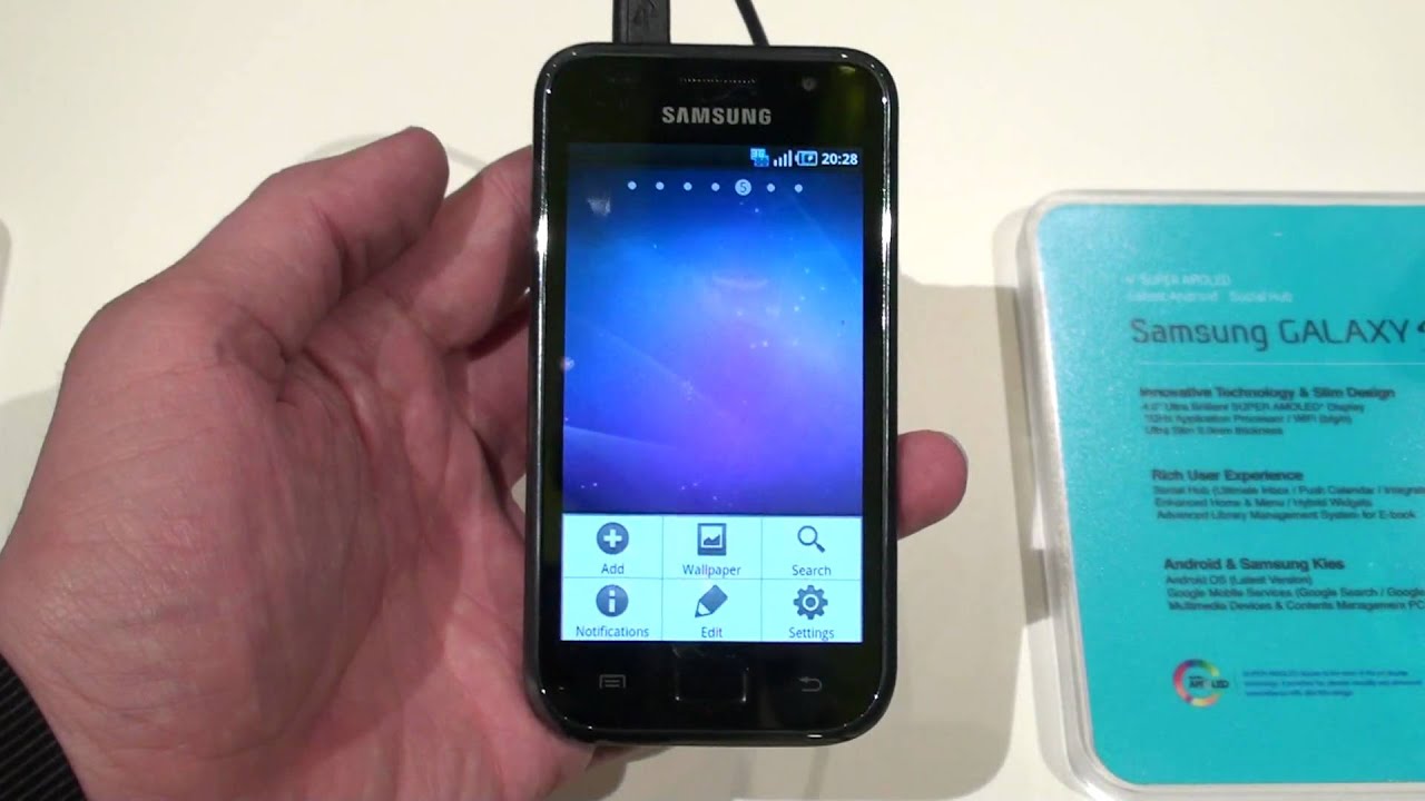 Samsung Galaxy S - YouTube