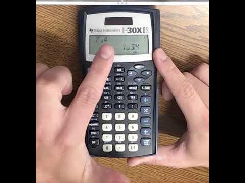 TI-30X IIS: Fractions - YouTube