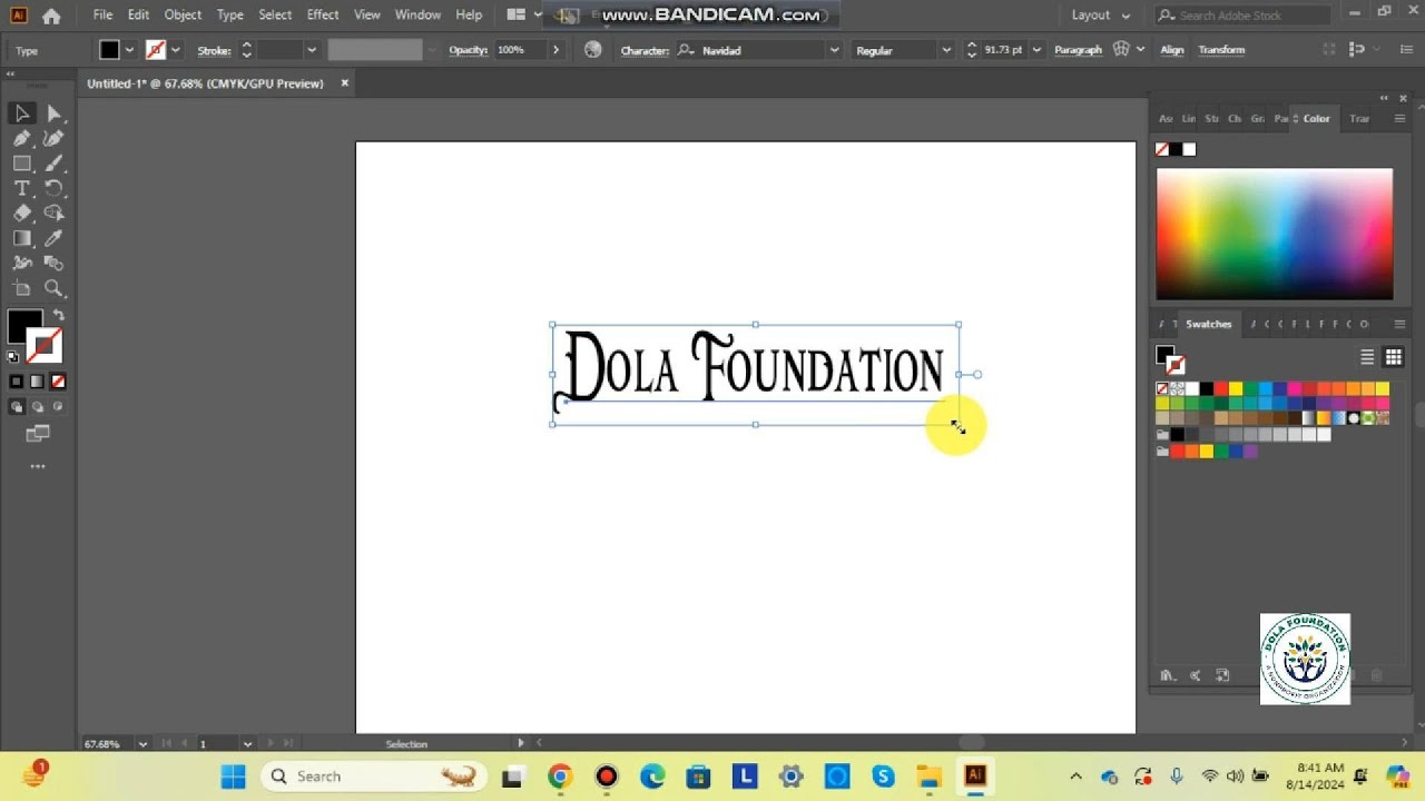 How to install new font in Adobe Illustrator | Logo Design | Class 01 ...