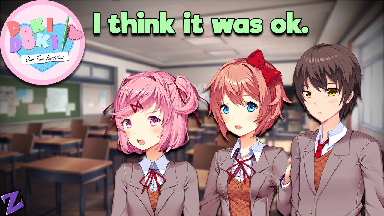 The exams were ok | Doki Doki Our Two Realities Demo - Part 8 - YouTube