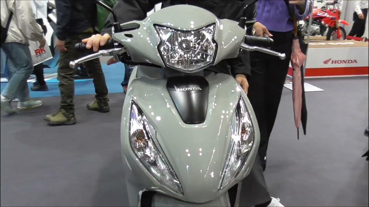 ホンダ ディオ110ベーシック 2023 新型 パールジュピターグレー - YouTube