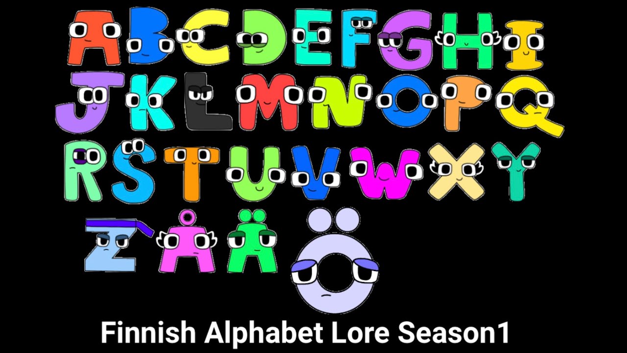 Finnish Alphabet Lore Season 1 - YouTube