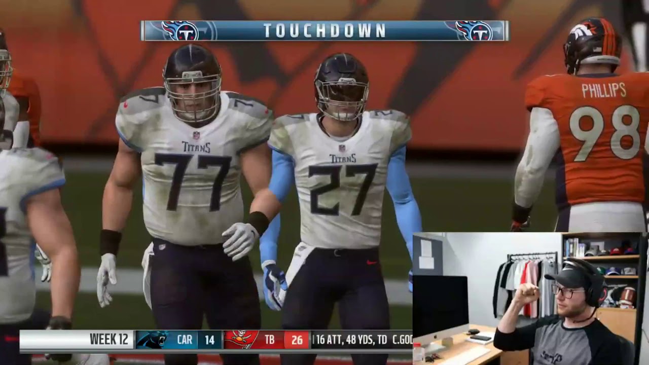 Rugby Player Plays As Himself On MADDEN 19 Career Mode! (All Touchdown ...