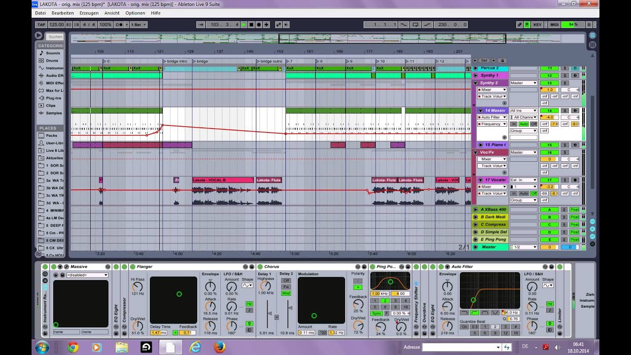 Ableton Track-Screen-Shot - LAKOTA(promo-mix by GREYNOTES) - YouTube