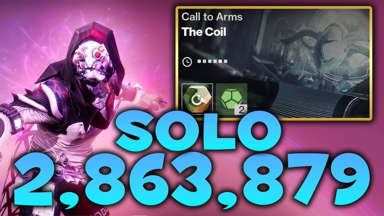 Prismatic Hunter Meta Build DOMINATES Solo The Coil 2,863,879 Score ...