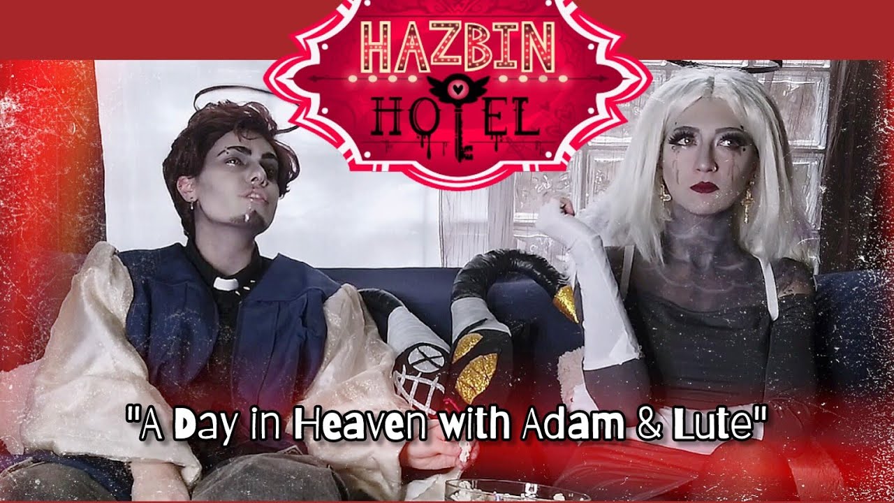 A Day in Heaven with Adam & Lute (HAZBIN HOTEL COSPLAY)👼🏻 - YouTube