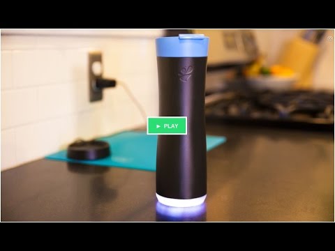 AquaGenie: Botol air minum cerdas pertama di dunia - YouTube