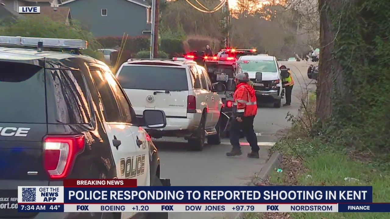 Police respond to reported shooting in Kent - YouTube
