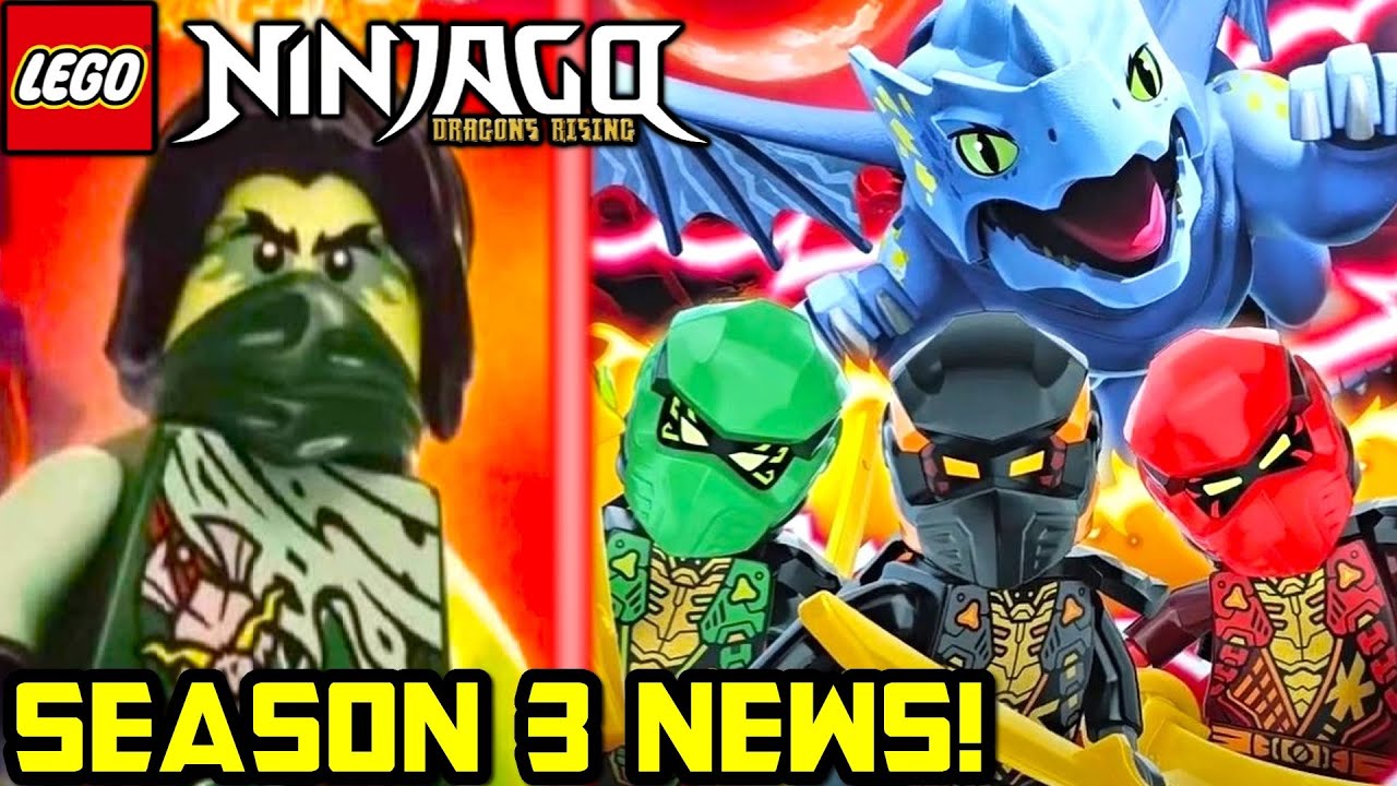 A LOT of Season 3 News! 🐲 New Comic, Reveals & More! Ninjago Dragons ...