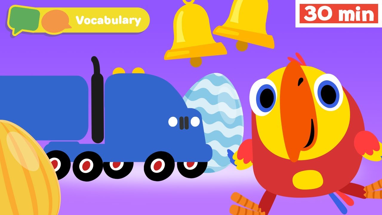 Learning First Words w Larry | Sensory Stimulation for Babies ...