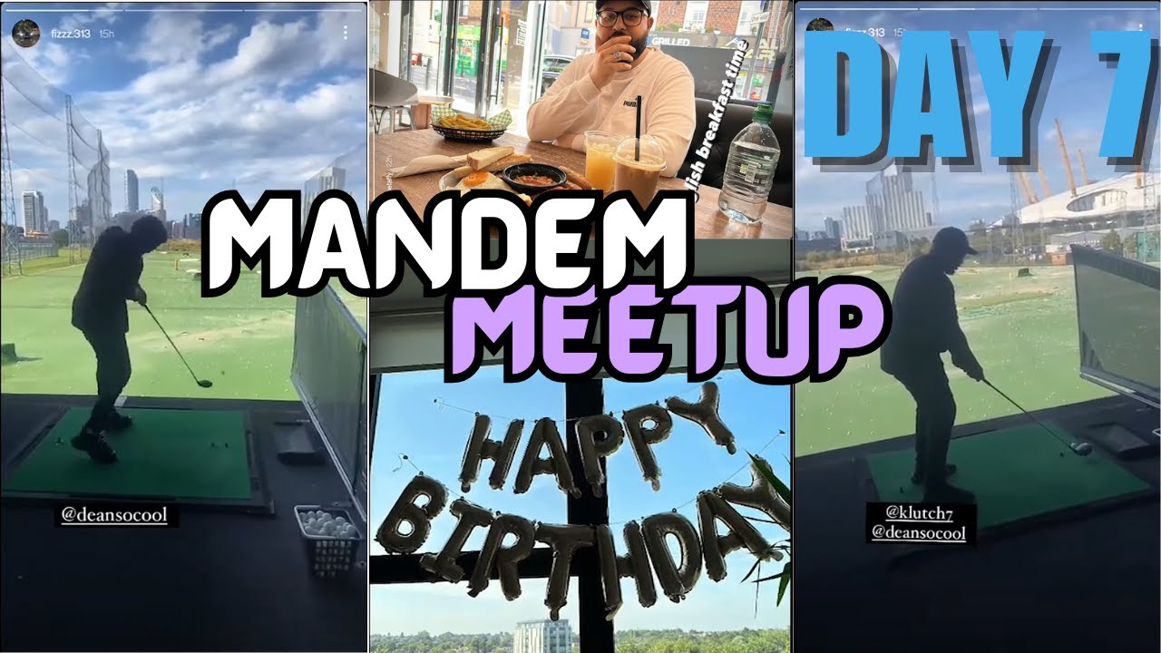 MANDEM MEETUP DAY 7 (Top Golf) - All Instagram Stories - 16th Aug, 2023 - YouTube