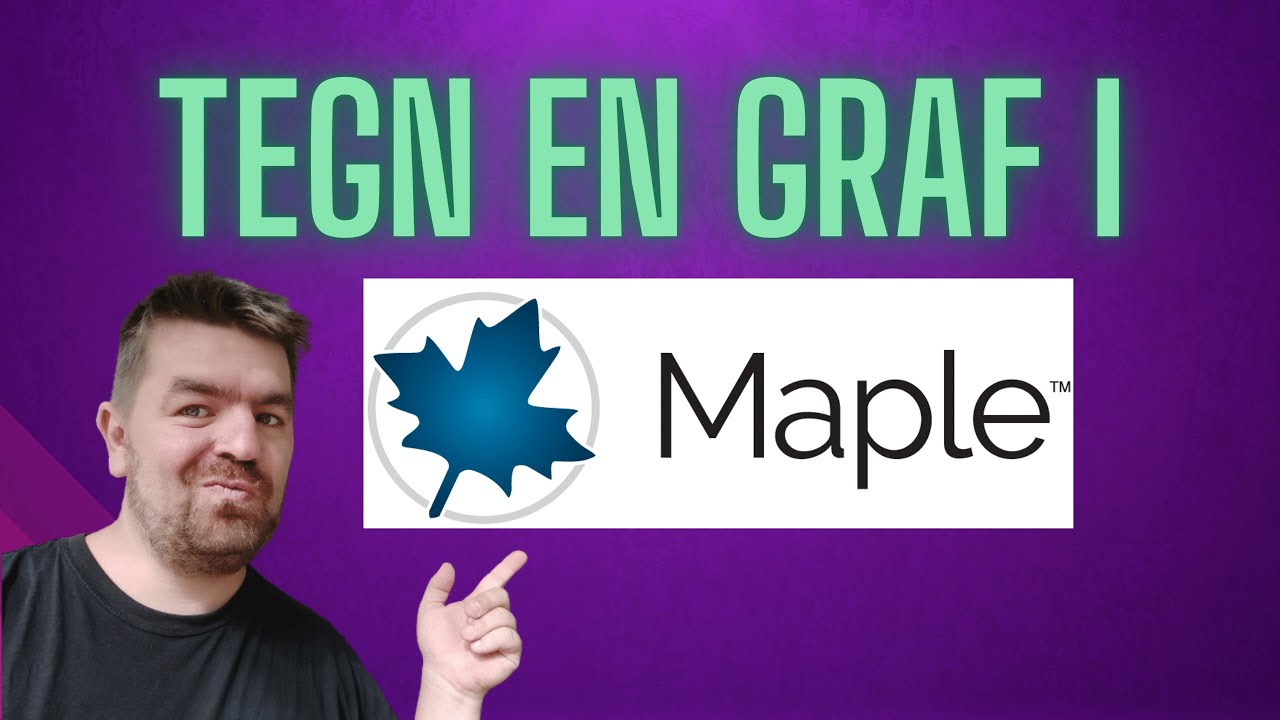 Hvordan tegner man en graf i Maple? - YouTube