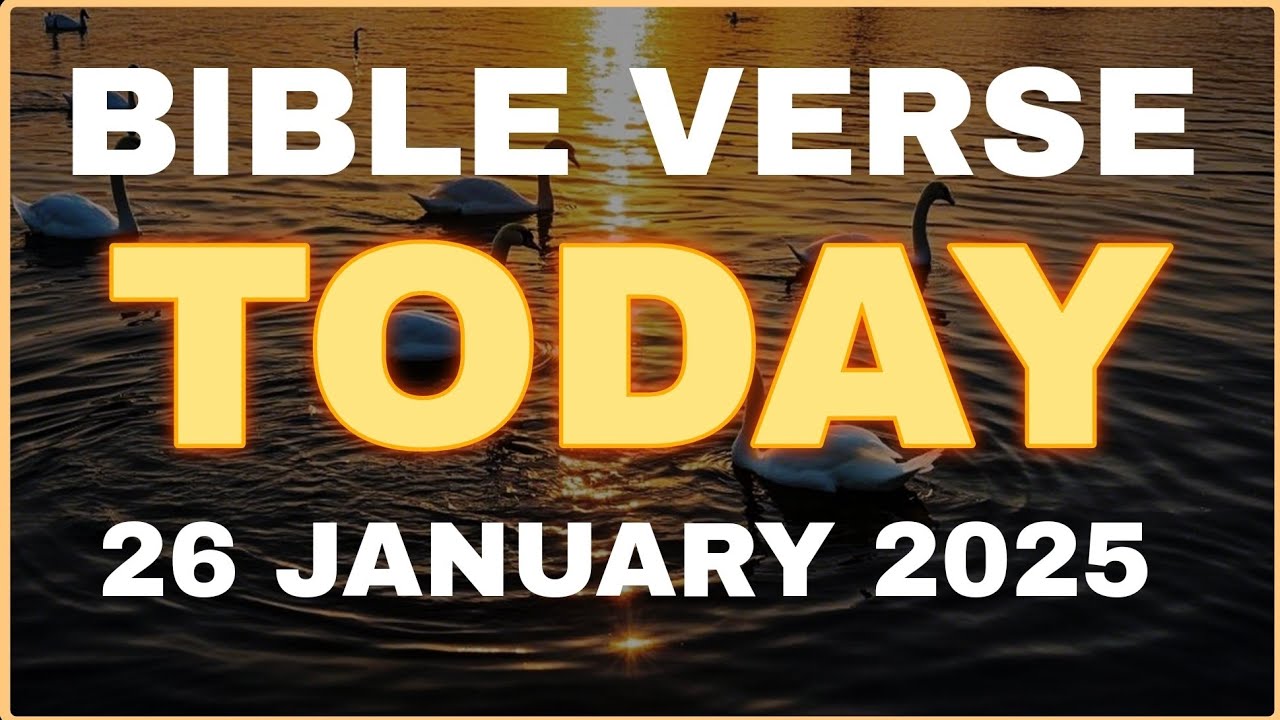 Bible Verse Reminder | Daily Scripture | 26 January 2025 | 1 Minute ...