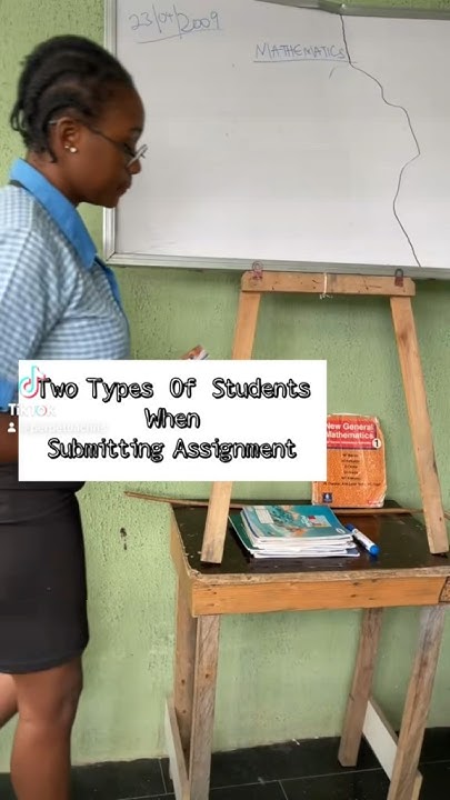 Two types of students when submitting assignment #shorts - YouTube