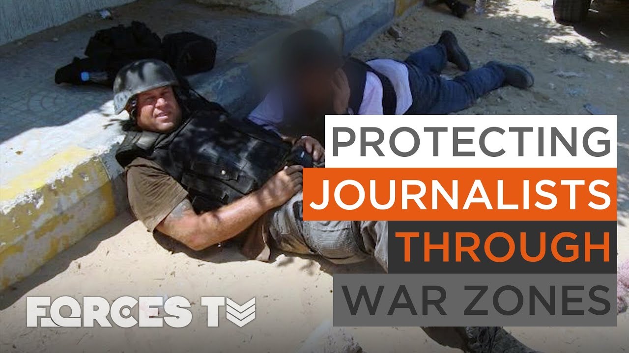 Meet The Former Royal Marine Helping Reporters On The Frontline ...