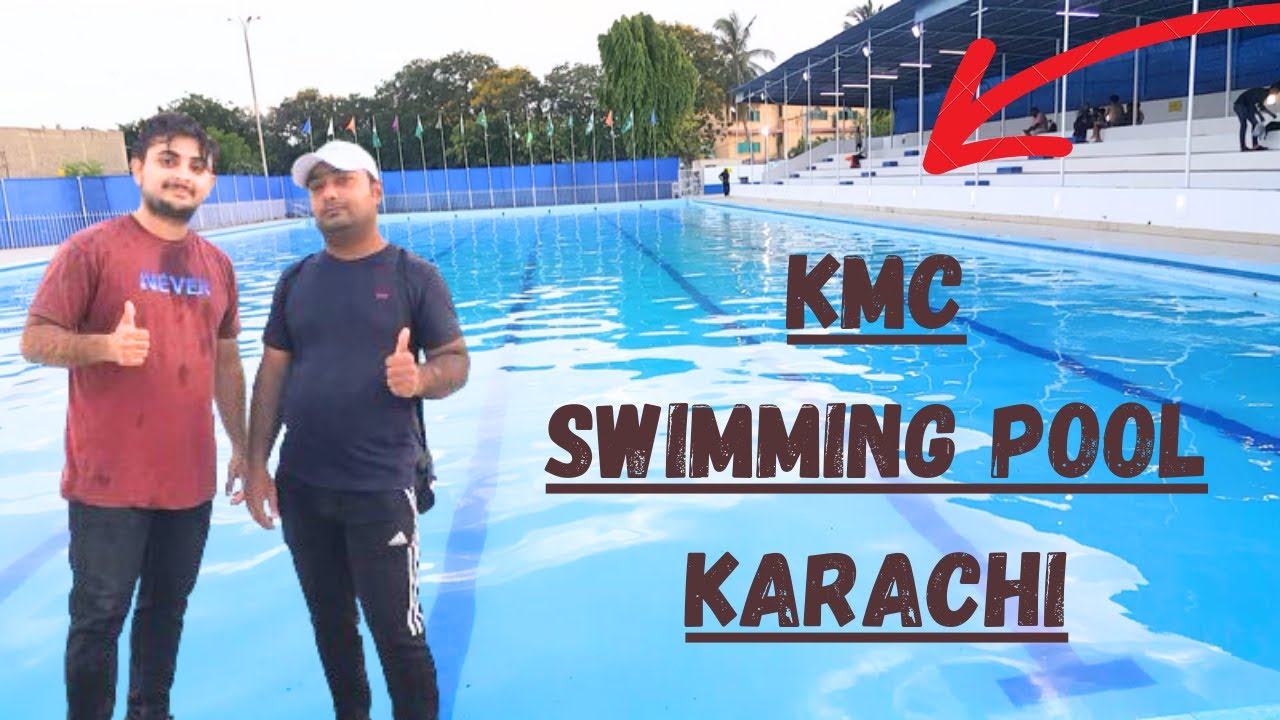 Karachi best swimming pool ever 😱 | KMC sports complex swimmimg pool ...